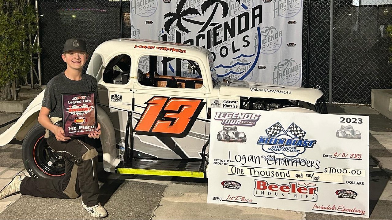 Logan Chambers Wins Thrilling Roval Debut for Legends Tour Series - Legends Nation