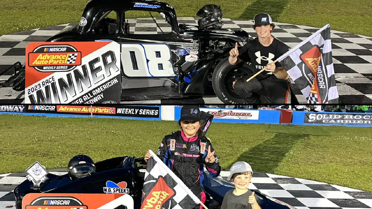 Carson Haislip and Delaney Gray Take Checkered Flags First Saturday at ...