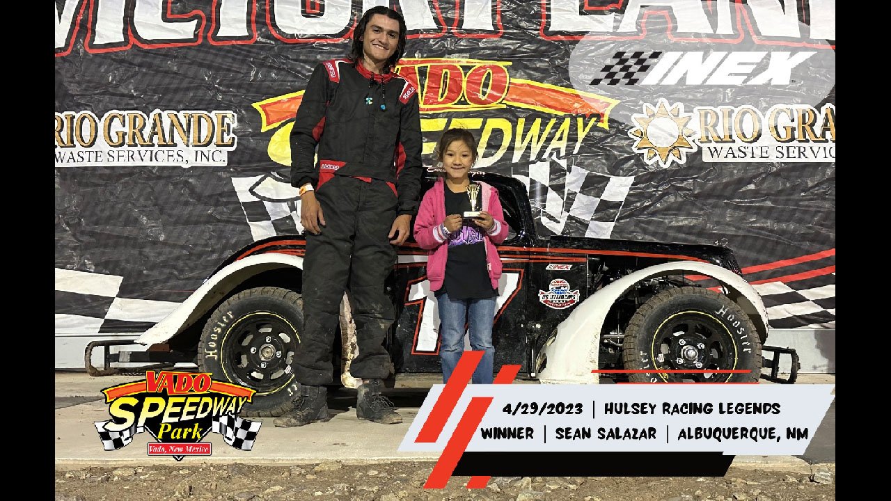 Sean Salazar Picks Up the W at Vado Speedway Park Saturday - Legends Nation