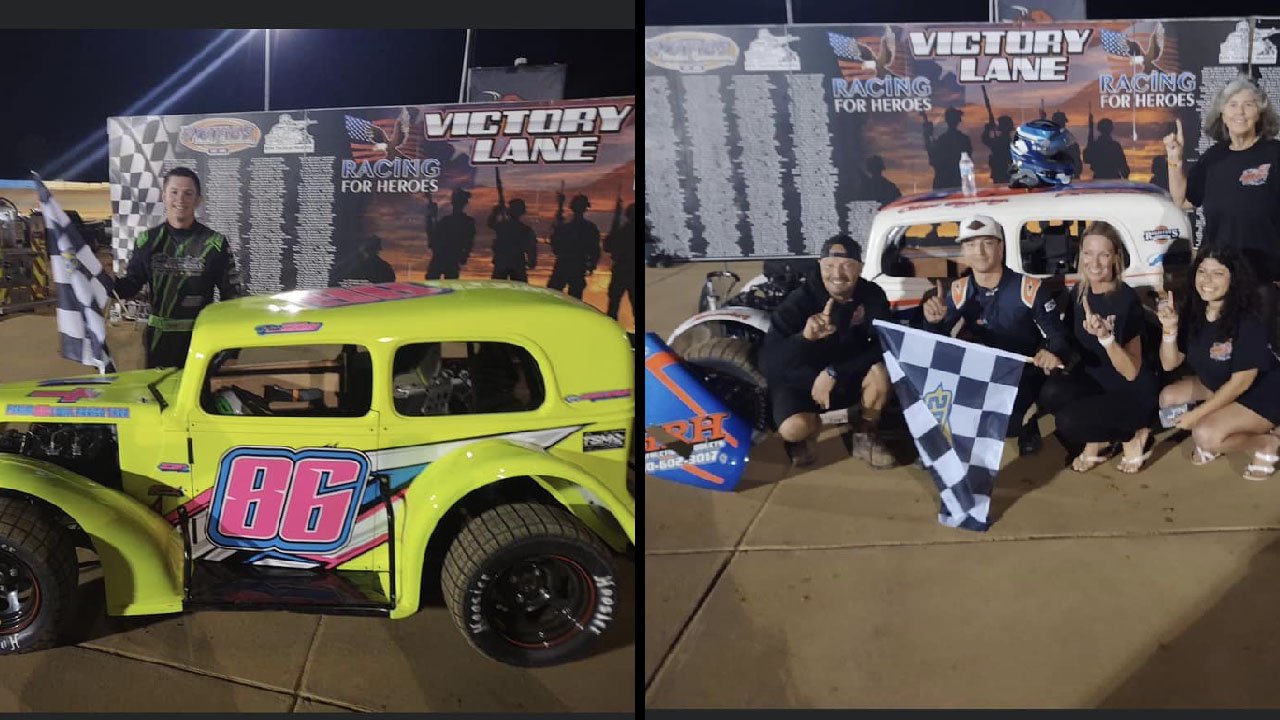 Tyler Sealy and Chase Singletary Win in Legends Features at ...