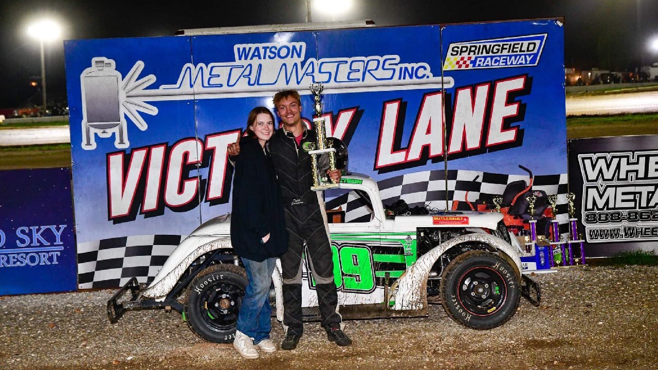 Tyler Garretson Bests Field of Legends Saturday at Springfield Raceway ...