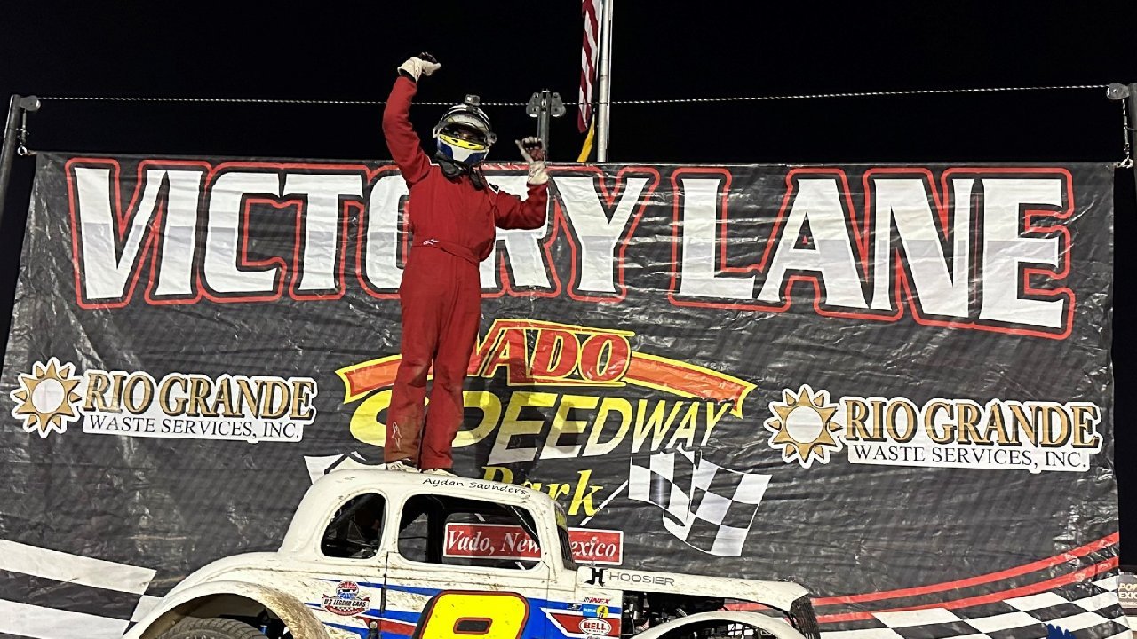Aydan Saunders Wins Night One in Double Header at Vado Speedway Park ...