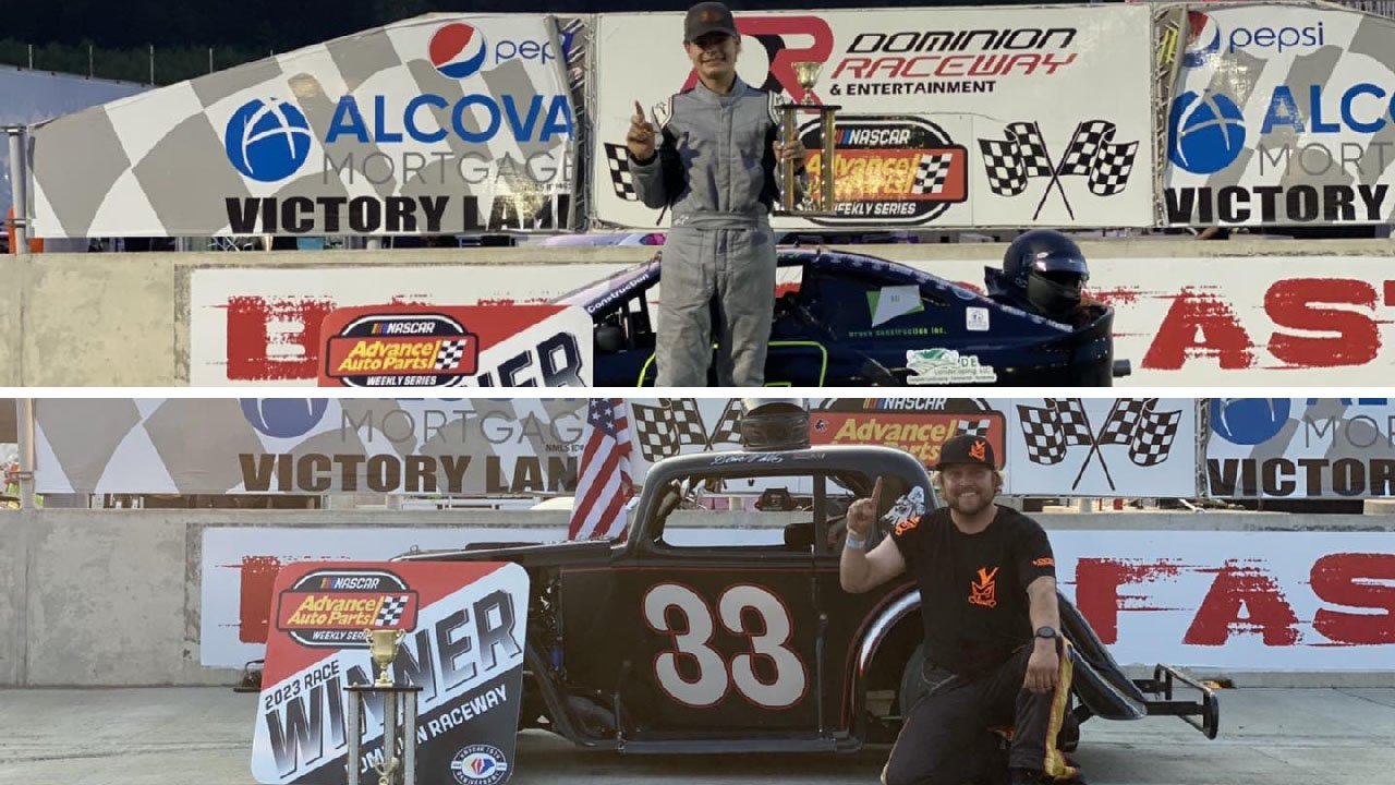 Brian Rundstrom Jr and David Polenz Win at Dominion Raceway Saturday ...