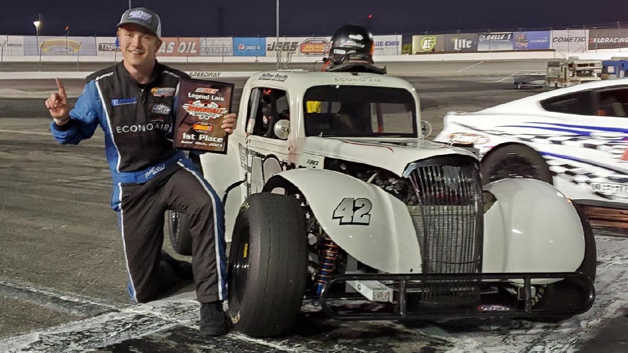 Nathan Quella Wins Saturday at Irwindale Speedway - Legends Nation