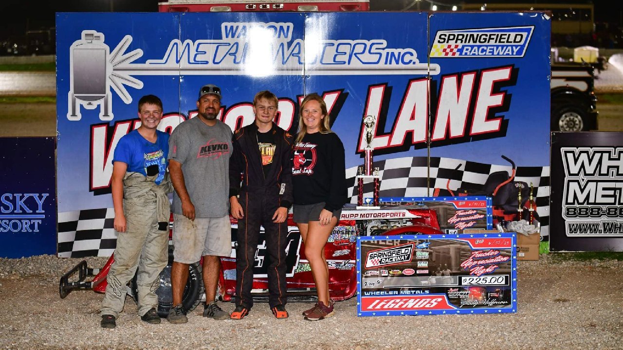 Braxton Rupp Picks Up the W Saturday at Springfield Raceway - Legends ...