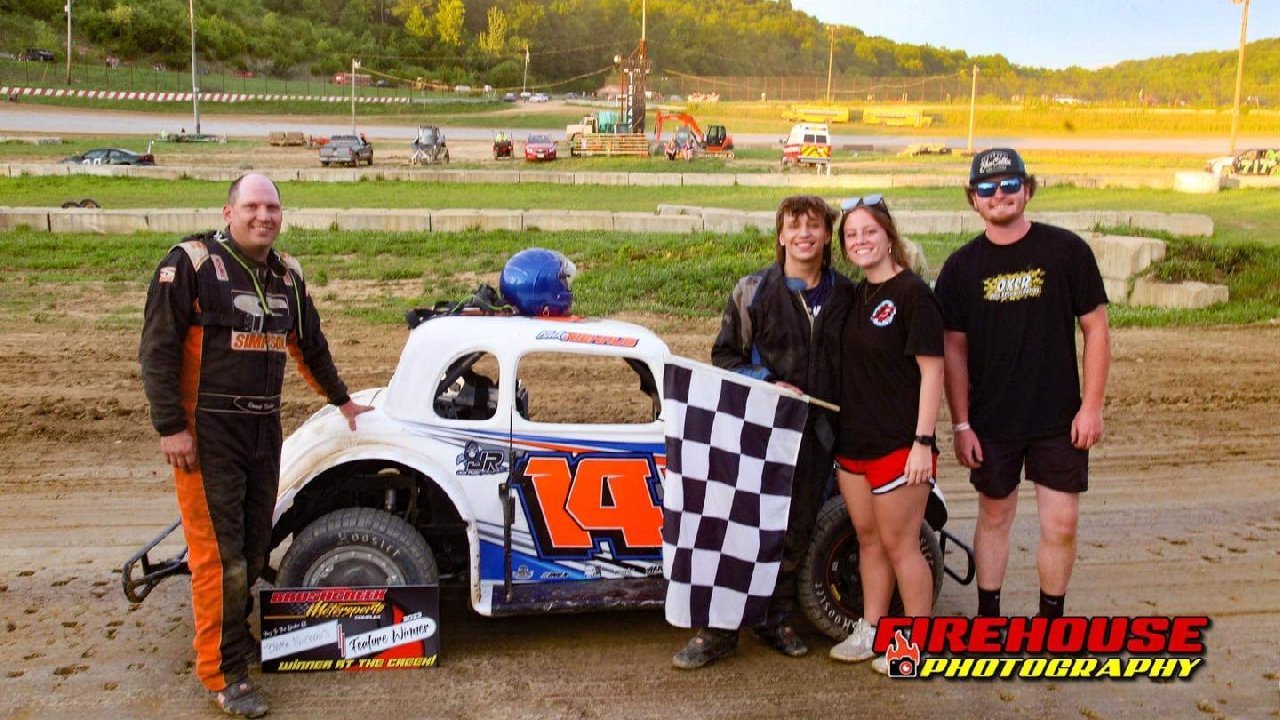 Blake Niehaus Wins Sunday at Brushcreek Motorsports Complex - Legends ...