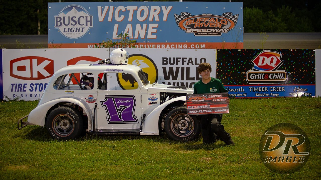 Zander Compson Victorious at Buffalo River Speedway Wednesday - Legends ...