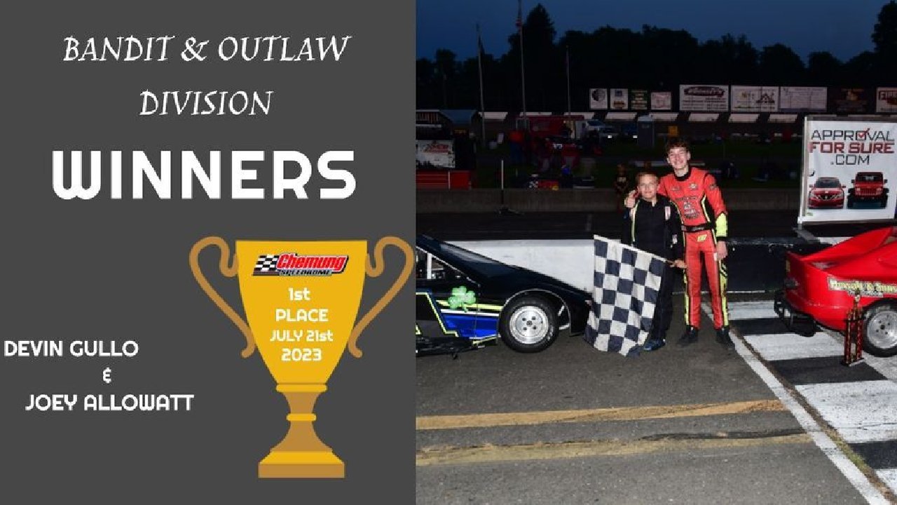 Joey Allowatt Wins Friday at Chemung Speedrome - Legends Nation
