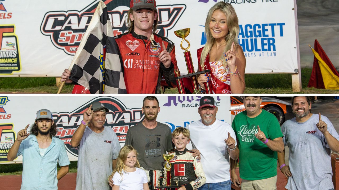 Josh Lowe and Rylan Lowder Win Features Saturday at Caraway Speedway ...