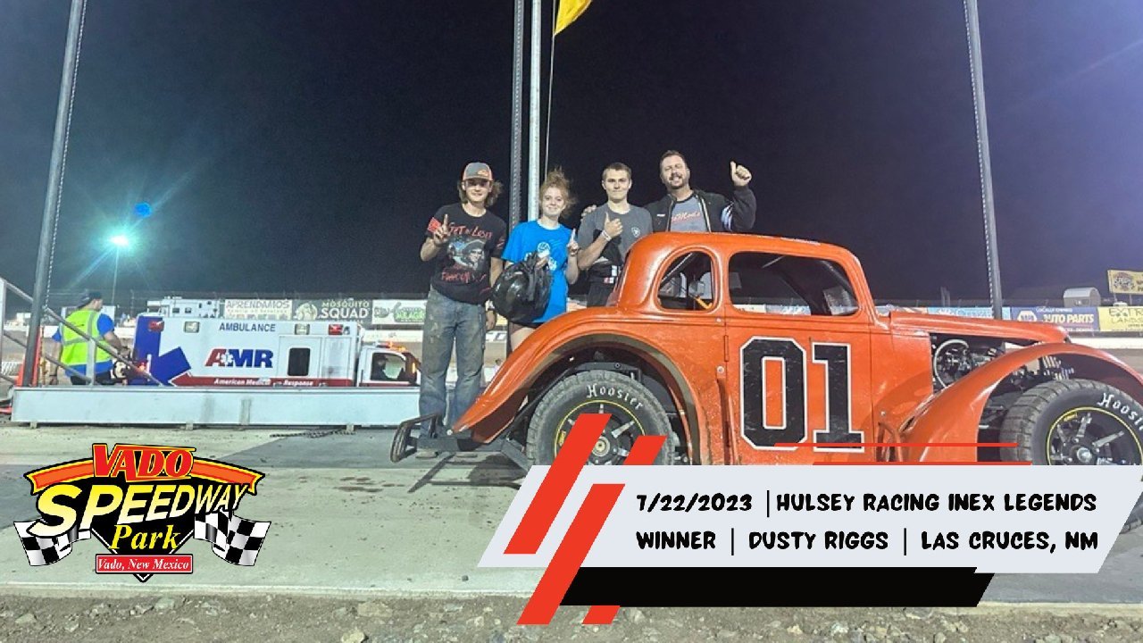 Another Victory for Dusty Riggs on Saturday at Vado Speedway Park ...