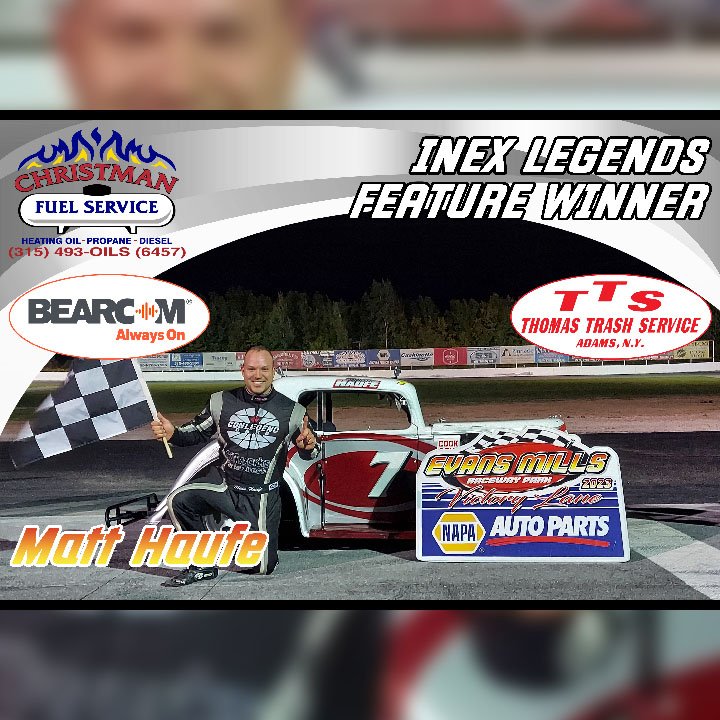 Evans Mills Raceway Park Results for September 2, 2023 - Legends Nation