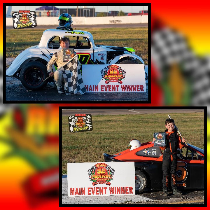 Hiway 92 Raceway Results for September 16, 2023 - Legends Nation