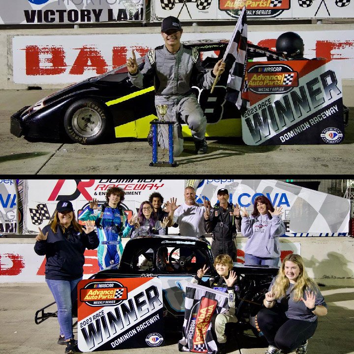 Dominion Raceway Results for September 30, 2023 - Legends Nation