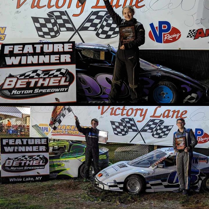 Smith, Houghtaling, and Houghtaling Victorious Saturday at Bethel Motor ...