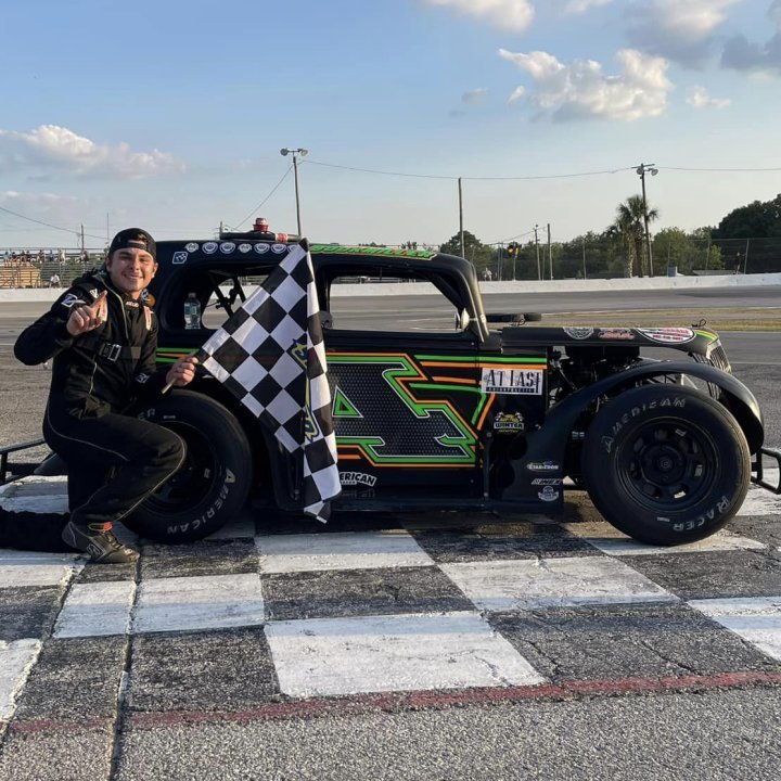 Evan Bookmiller Victorious Saturday at Auburndale Speedway - Legends Nation