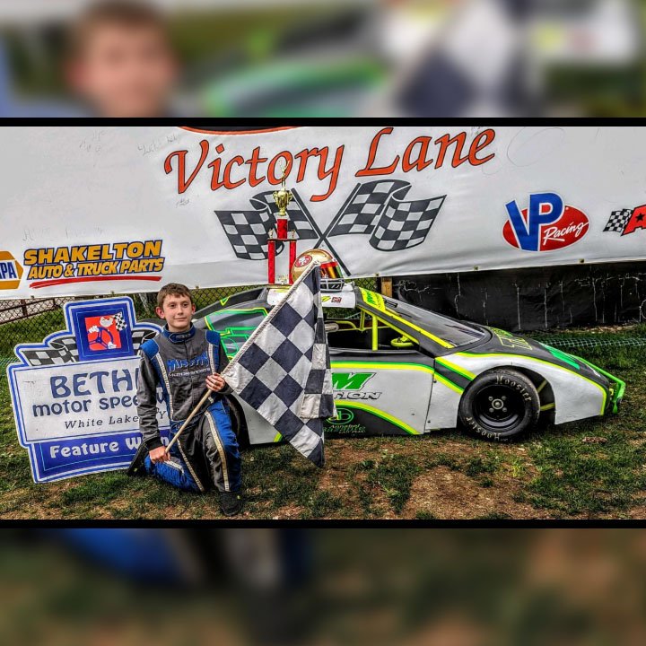 Levi Houghtaling Wins Saturday at Bethel Motor Speedway - Legends Nation