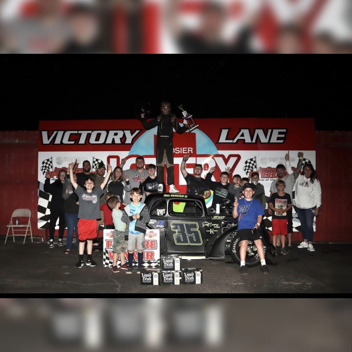 Max Olmsted II Wins Saturday at Indianapolis Speedrome - Legends Nation