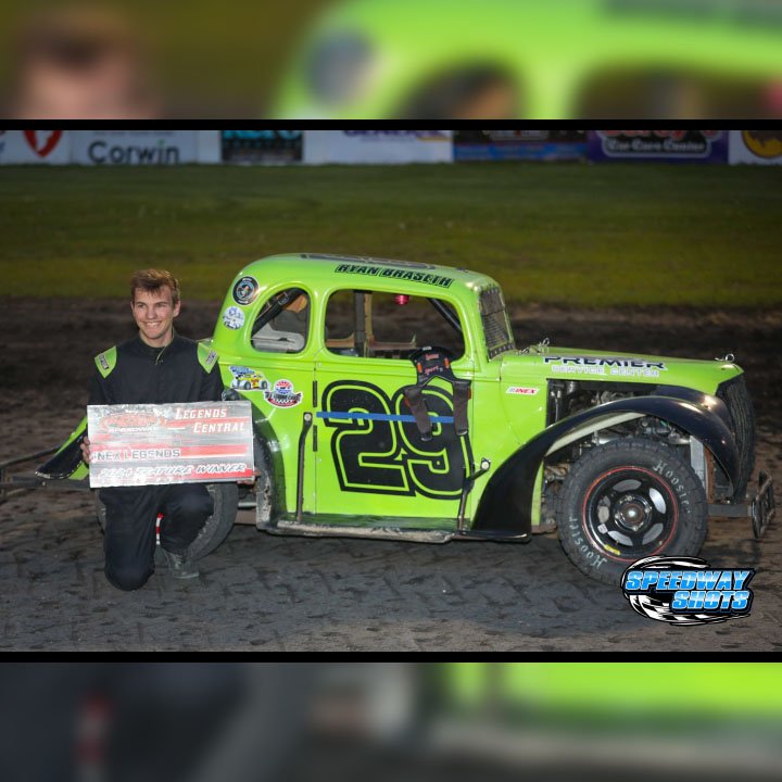 Ryan Braseth Wins Sunday at Buffalo River Speedway - Legends Nation