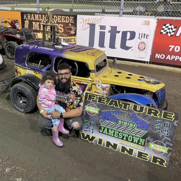 Preston Martin Victorious Saturday at Jamestown Speedway - Legends Nation