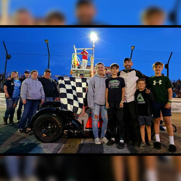 Nick Baker Wins Opening Night at Whittemore Speedway (MI) - Legends Nation