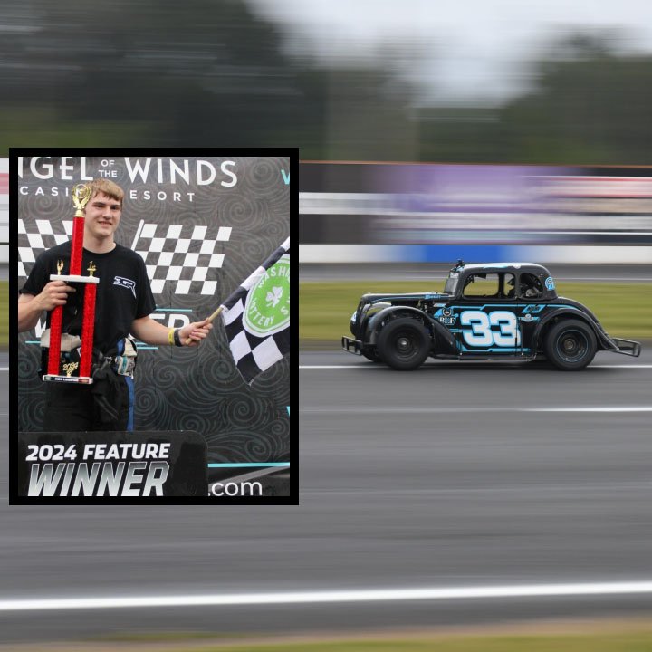 Kyle Lang Doubles Up in Legends Features at Evergreen Speedway ...