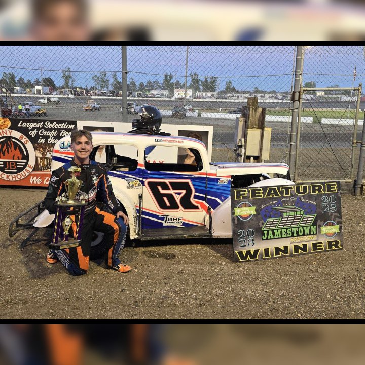 Evan Hendrickson Bests Field for Victory Saturday at Jamestown Speedway ...