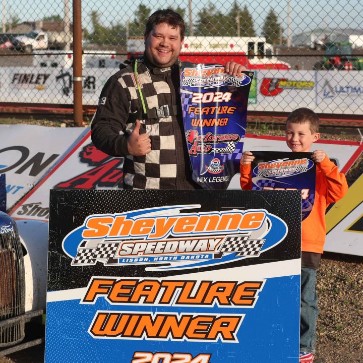 Bo Gregor Victorious Sunday at Sheyenne Speedway - Legends Nation