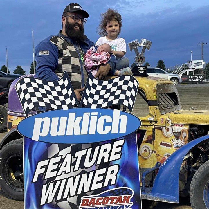 Preston Martin Back in Victory Lane Friday at Dacotah Speedway ...