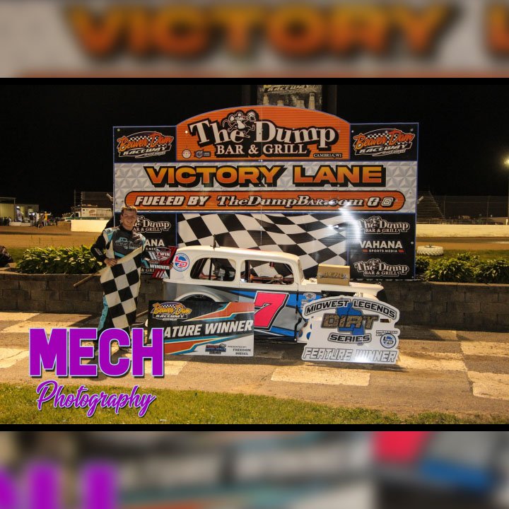 Jackson Lewis Wins Saturday’s Legends Feature at Beaver Dam Raceway ...