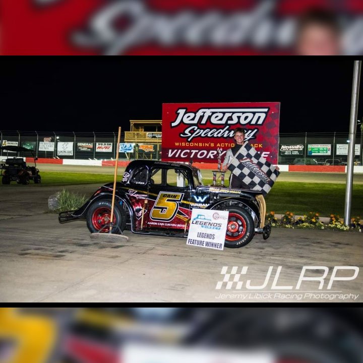 Lincoln Cain Clean Sweep Saturday at Jefferson Speedway - Legends Nation