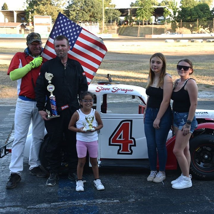 Steve Sprague Wins Saturday at Lakeport Speedway - Legends Nation