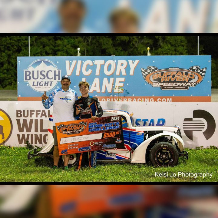 Evan Hendrickson Victorious Sunday at Buffalo River Speedway - Legends ...