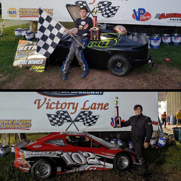 Levi Houghtaling and Jordan Smith Winners Saturday at Bethel Motor ...