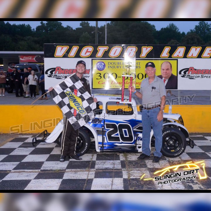 Caleb Heady Drives to the Victory Friday at Anderson Motor Speedway ...