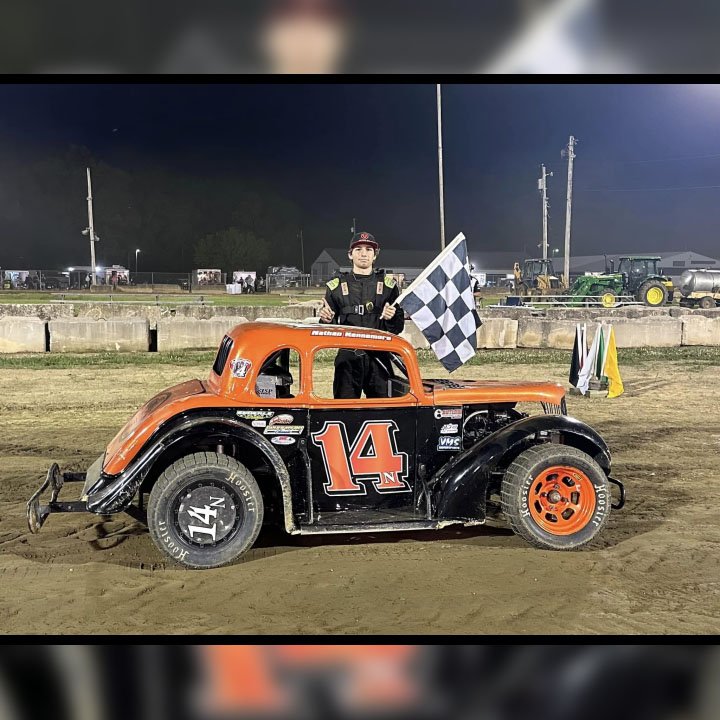 Nathan Kennemore Wins Outlaw Legends Feature Saturday at Shelby County ...