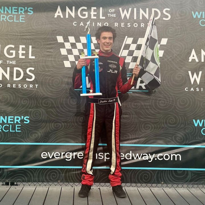 Jayden Luse Wins Legends Feature Saturday at Evergreen Speedway ...