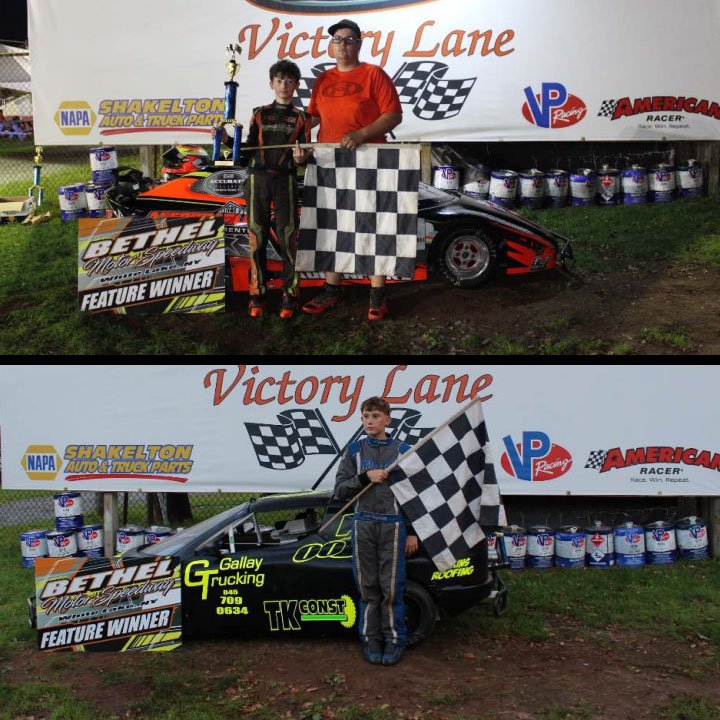 James Bauernfeind and Levi Houghtaling Win Saturday at Bethel Motor ...