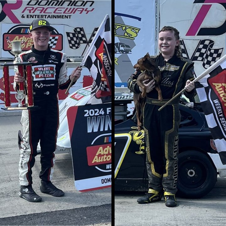 Keelan Harvick and Bryson Nichols Pick Up Sunday Victories at Dominion ...