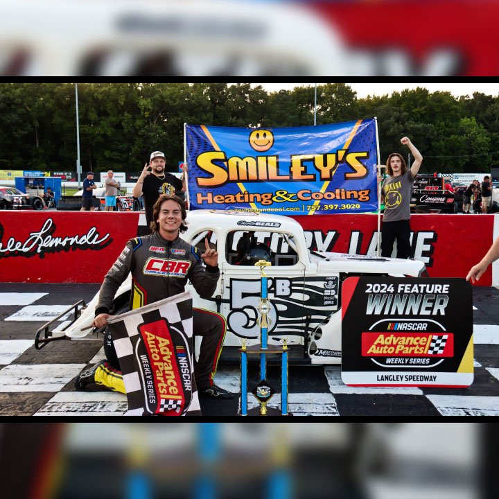 Charlie Beals Wins Legends Feature Saturday at Langley Speedway ...