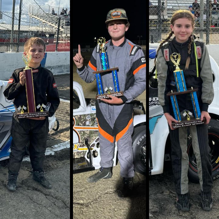 Zachary Carpenter, Kai Lovell, and Ashlynn Carpenter Winners Saturday ...