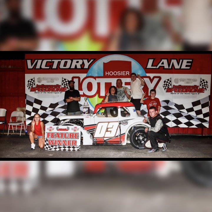 Kevin Brooks Wins in Legends Saturday at the Indianapolis Speedrome ...
