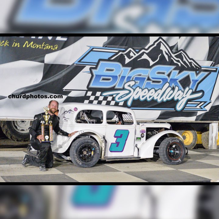 Travis Wagner Picks Up Legends Win Saturday at Big Sky Speedway ...