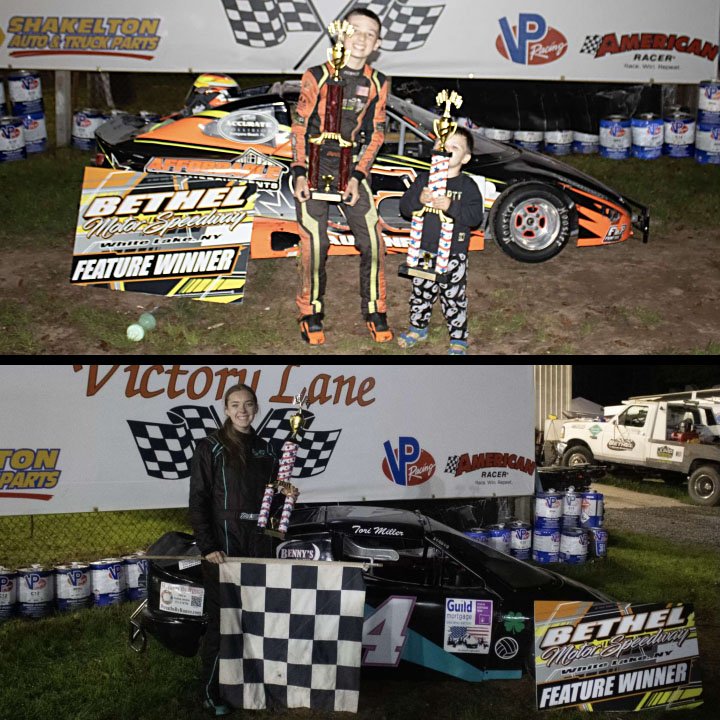 Bauernfeind and Miller Win Features Saturday at Bethel Motor Speedway ...