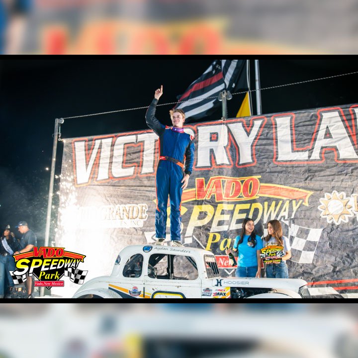 Aydan Saunders Once Again Wins at Vado Speedway Park Saturday - Legends ...