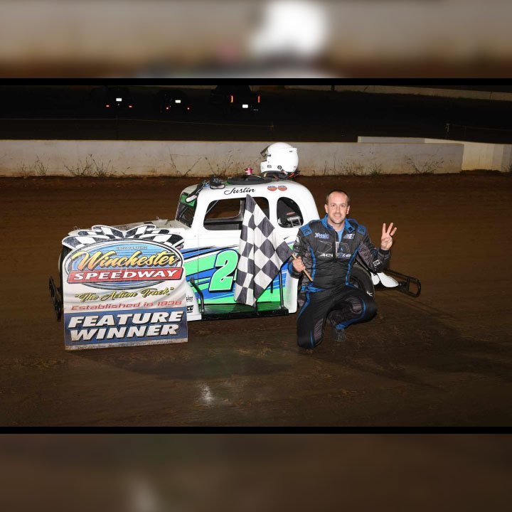 Justin Cunningham Leads All Laps to Win Saturday at Winchester Speedway ...