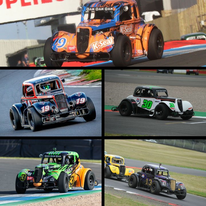 More Champions and Race Winners Return for 2025 Legends Cars ...