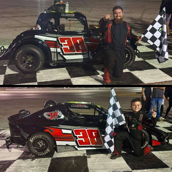 Cameron White and Gerald White III Win Saturday at Auburndale Speedway ...