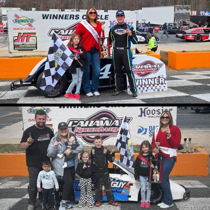 Ryan Zima and Wyatt Linker Winners Sunday at Caraway Speedway - Legends ...