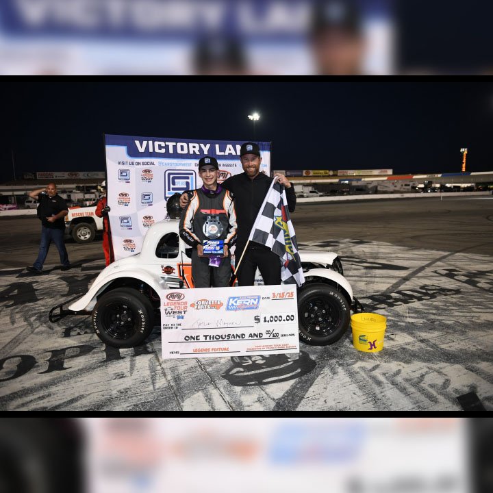 Taylor Mayhew Doubles Up in Legends Tour West at Kevin Harvick’s Kern ...