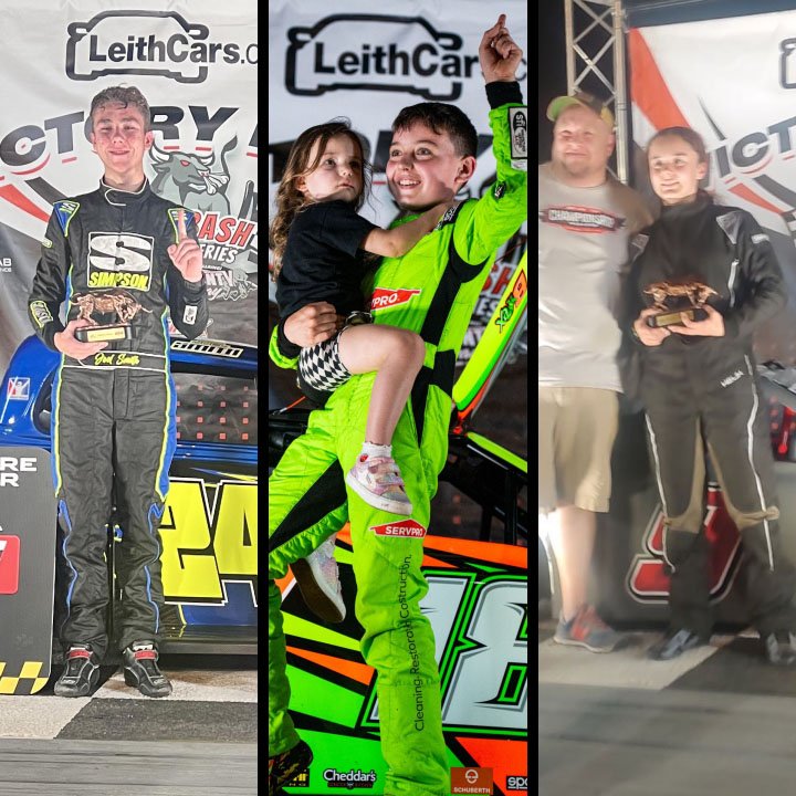 Joel Smith, Brexton Busch, and Stevie Warren Friday Winners at Wake ...